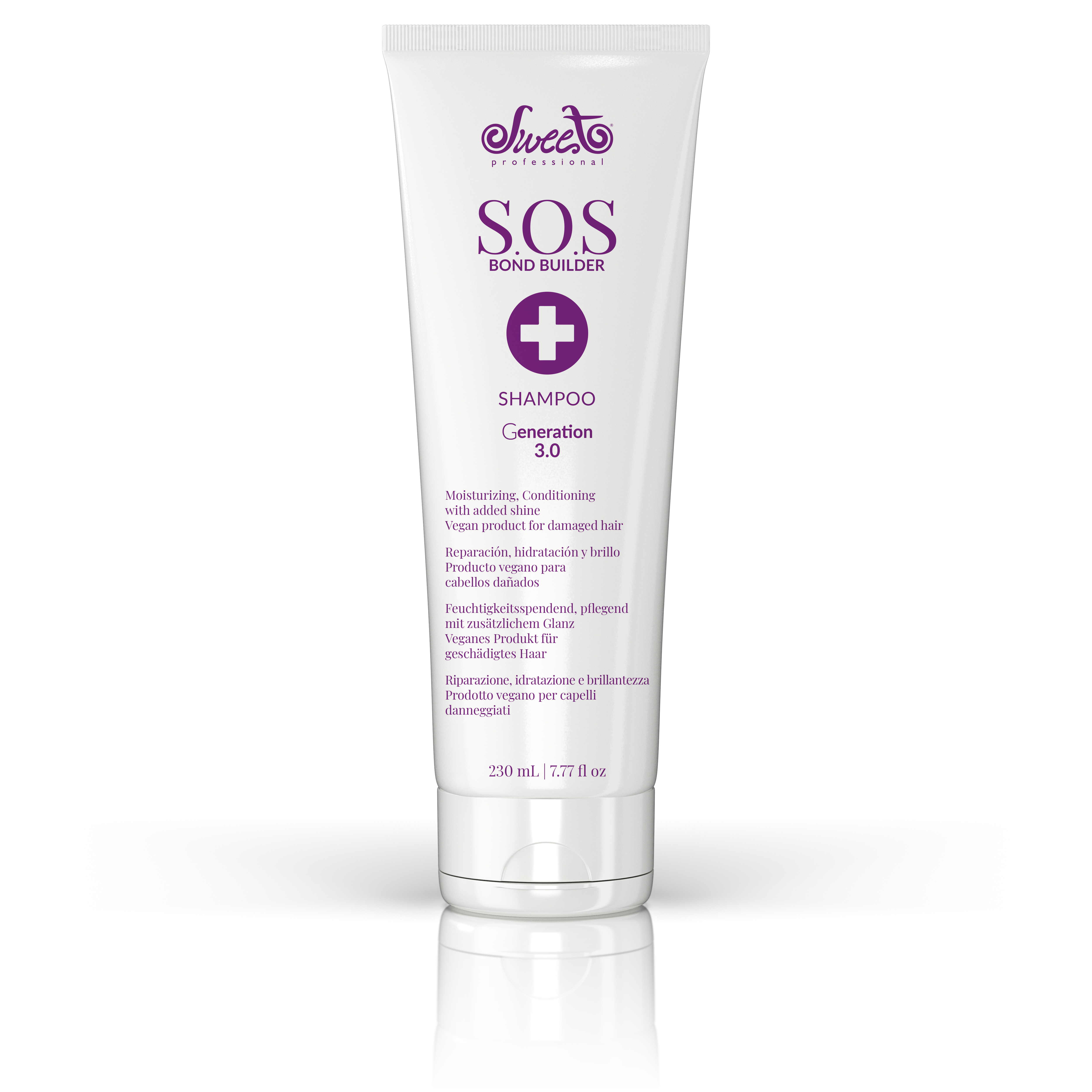 SOS Shampoo Home Care - 230ml / 8,1 OZ – Sweet Professional