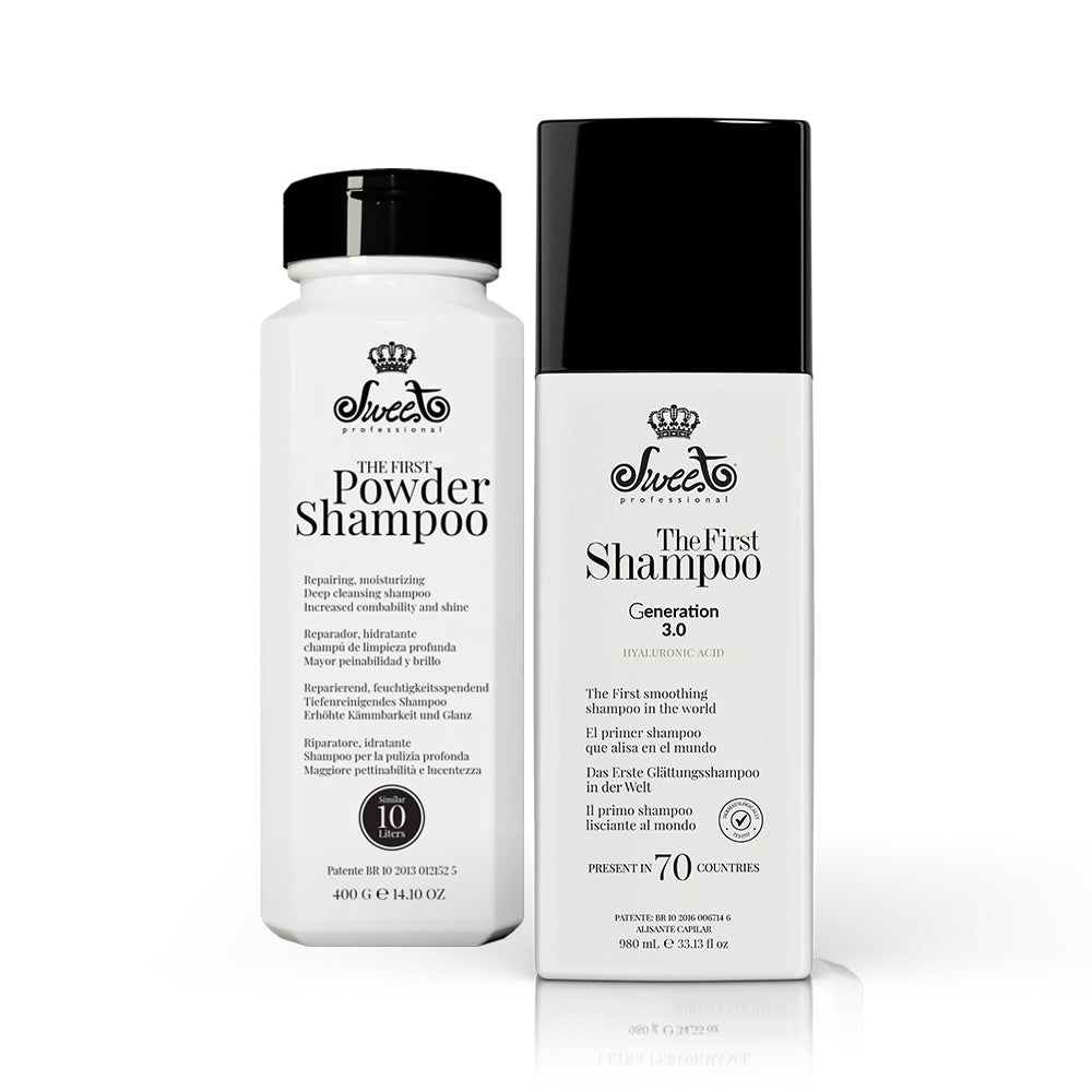 Kit The First Shampoo + Powder Shampoo – Sweet Professional
