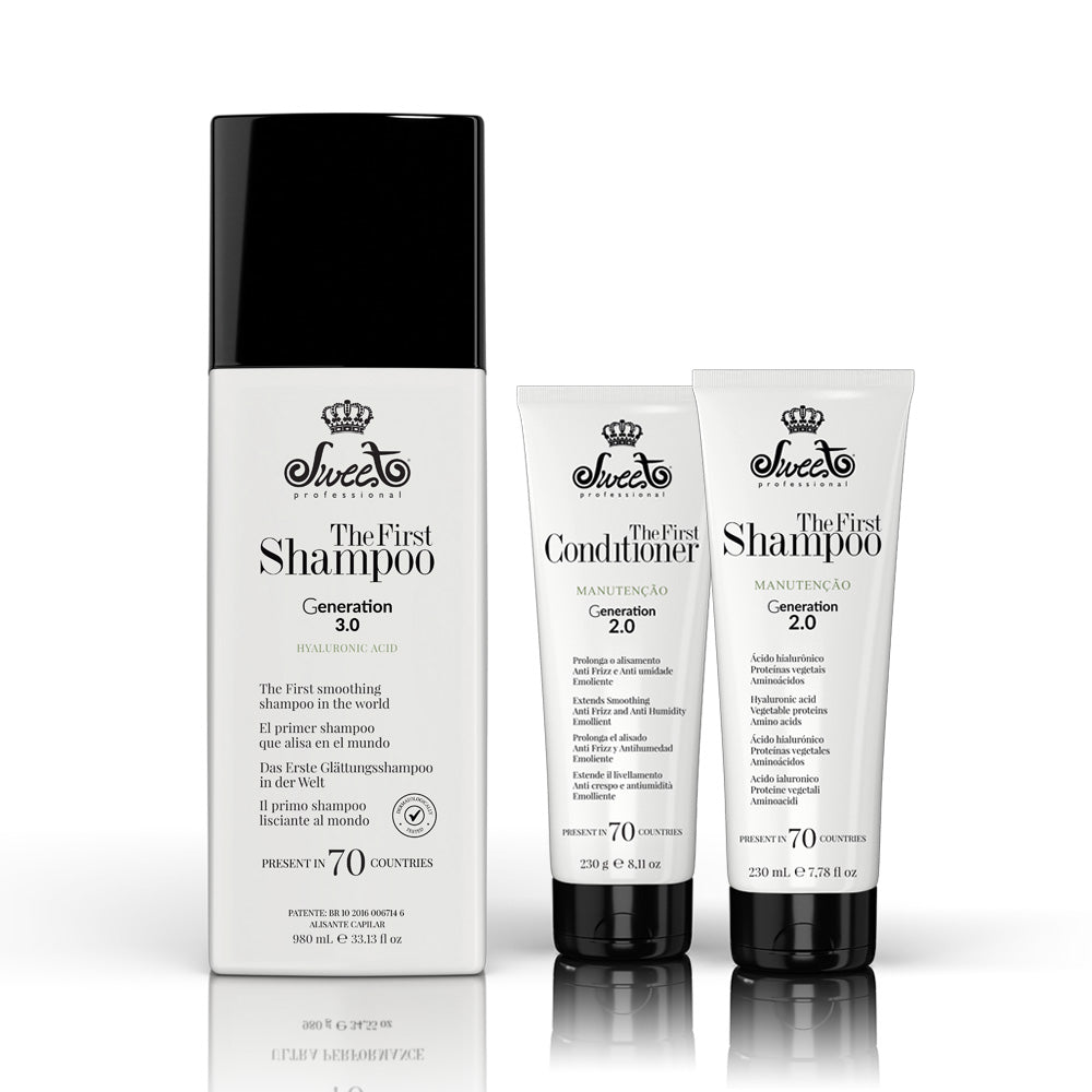 Kit The First Shampoo + Home care – Sweet Professional